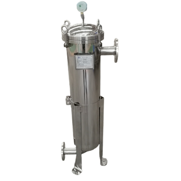 Stainless steel bag type filter equipment used in water treatment ...