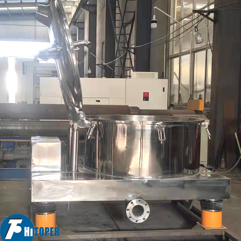 Manual Discharge Platform Base Centrifuge For Chemical / Food ...