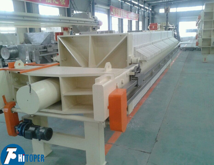 250m2 Automatic Chamber Filter Press for Sand Washing Wastewater Treatment