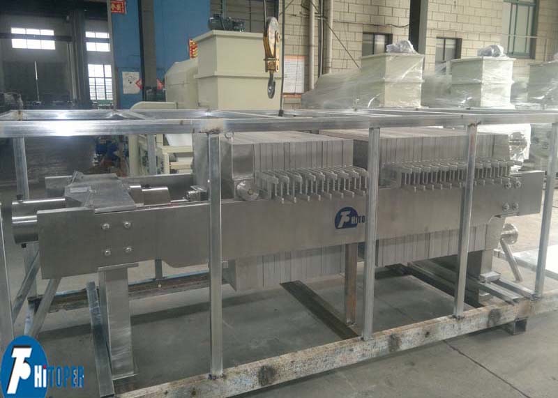 Full Stainless Steel Plate And Frame Filter Press For Chemical And ...